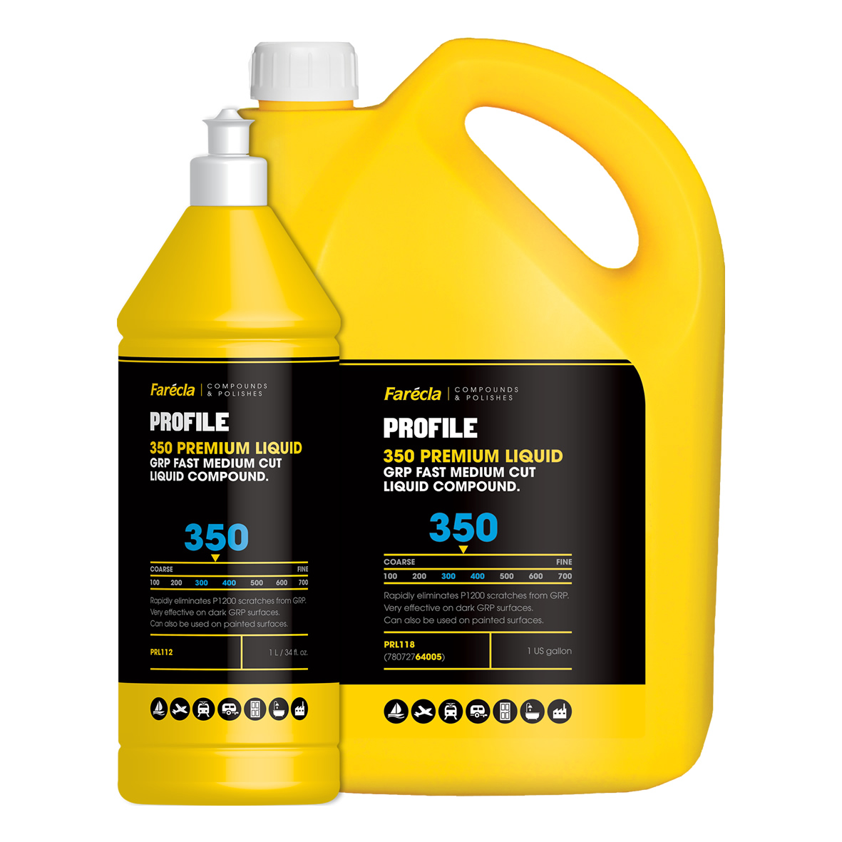 Profile 350 Premium Liquid Compound | Farécla