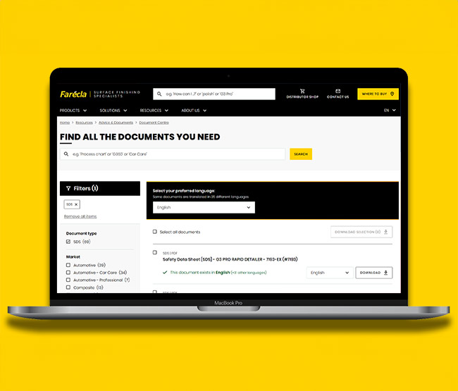 Farécla Introduces Enhanced Website and Solution Finder | Farécla