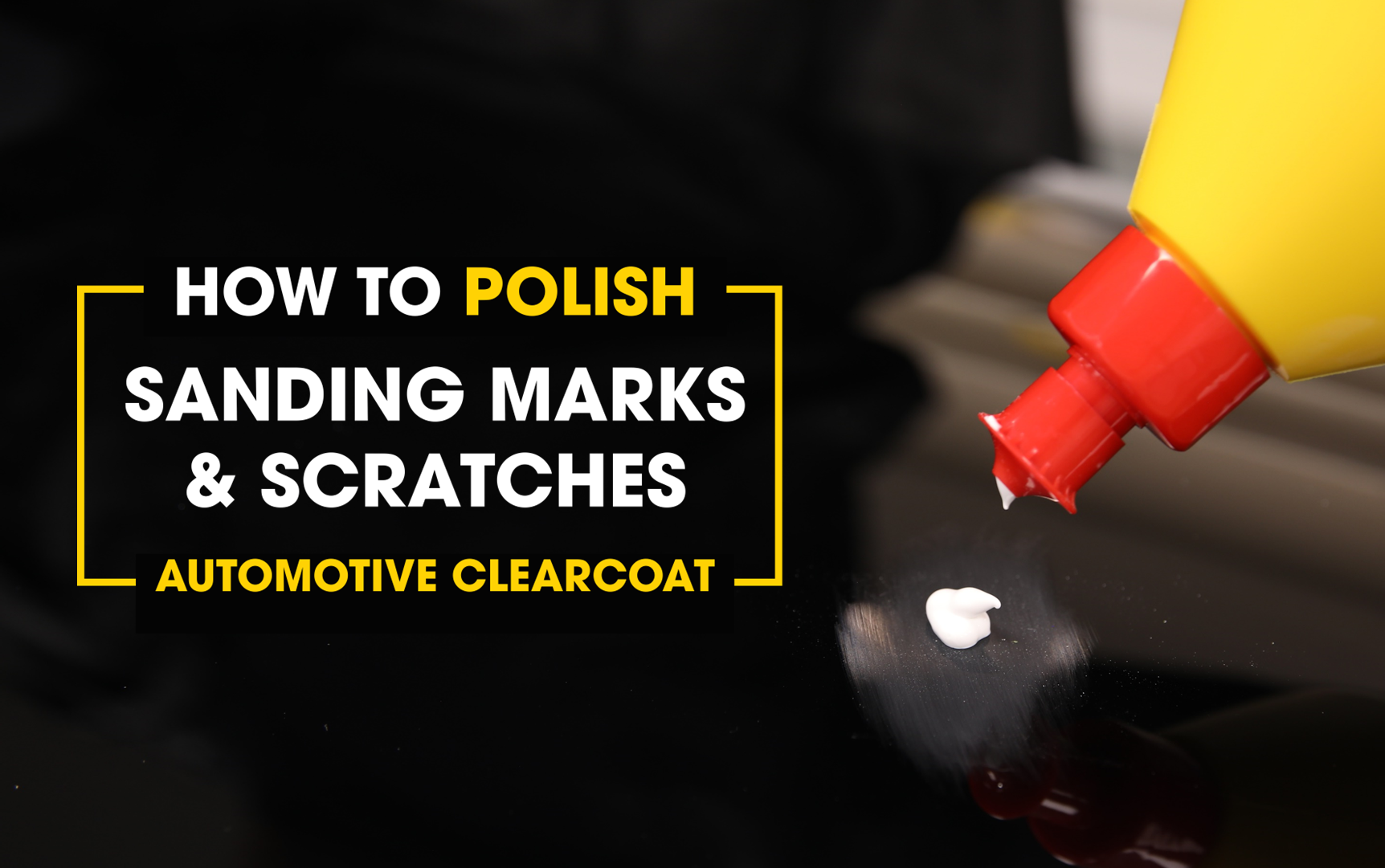 Removing Sanding Marks / Scratches from Automotive Clearcoat with ...